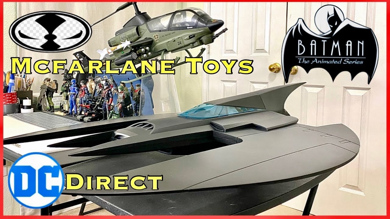 Mcfarlane DC Direct BTAS Batwing (Batman The Animated Series) - YouTube