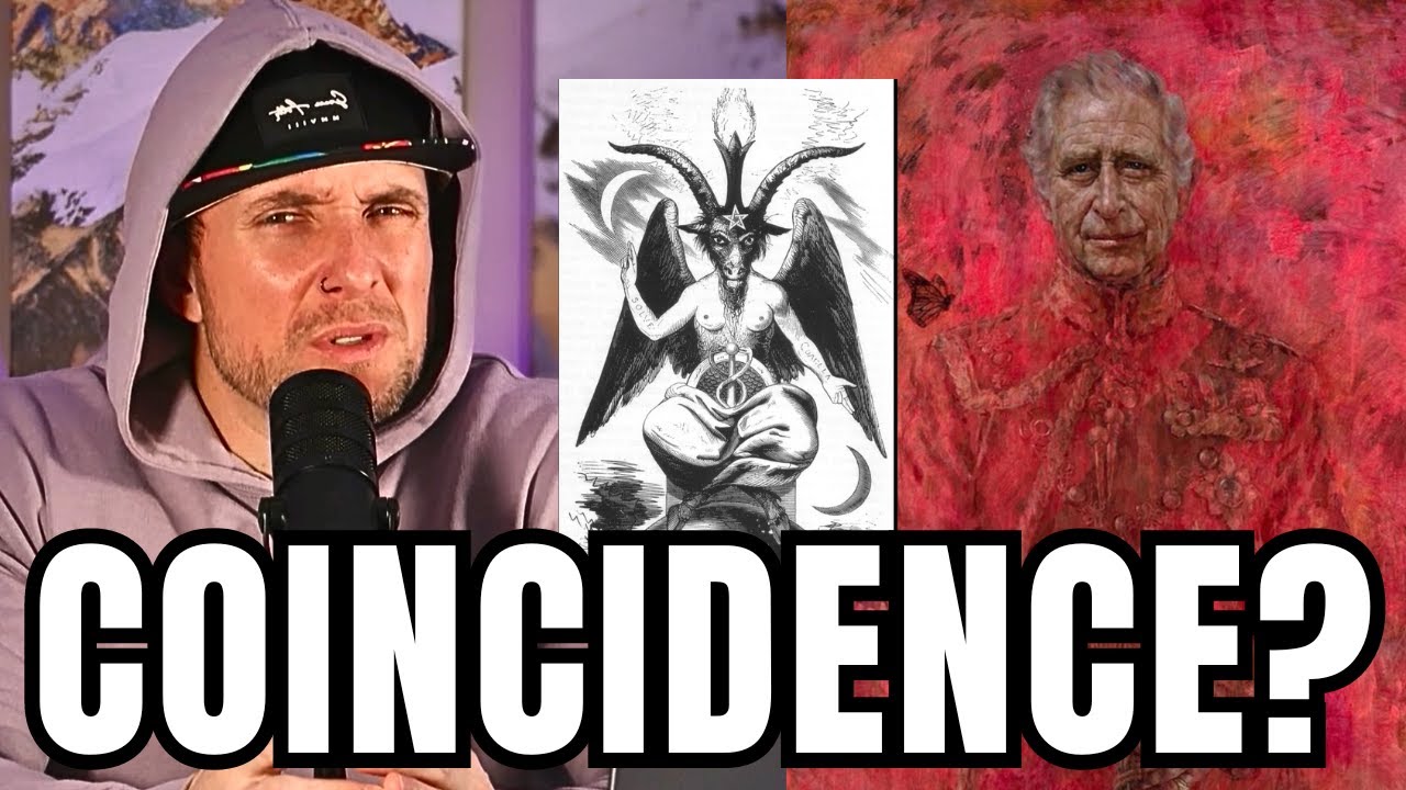 Baphomet Revealed: The Hidden Message in King Charles' Portrait - YouTube