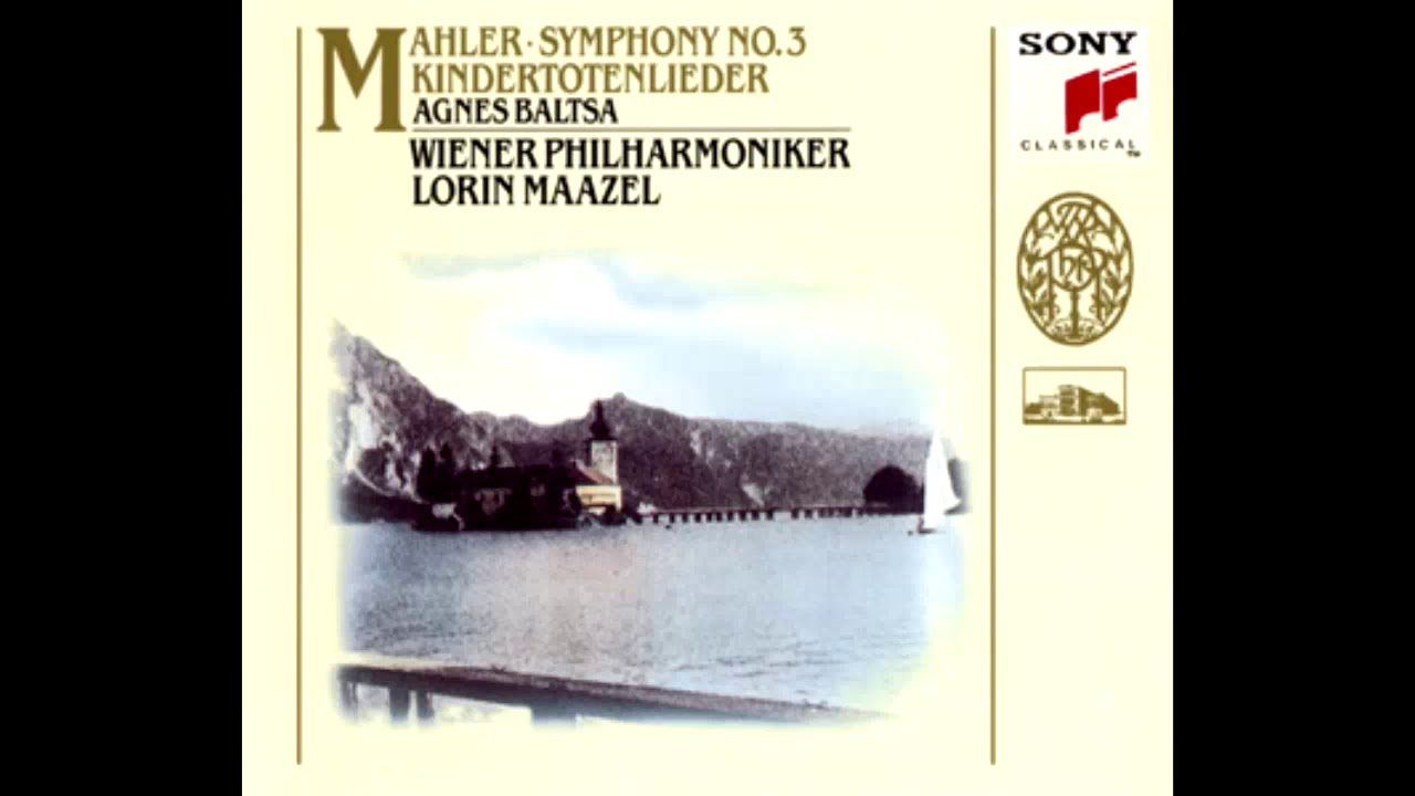 MAHLER: Kindertotenlieder / Baltsa · Maazel · Wiener Philharmoniker ...