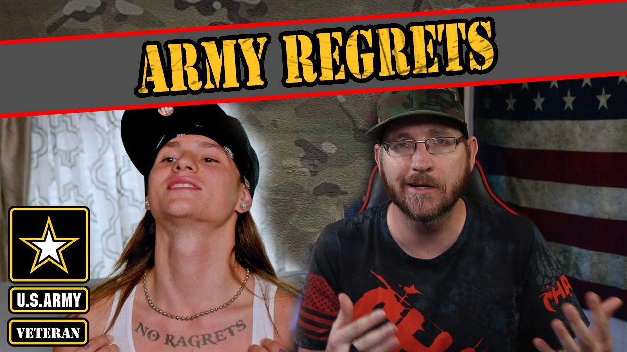 What do I regret about the army - YouTube