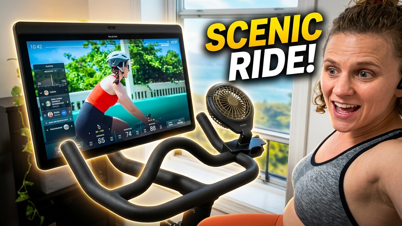 Join me for a scenic ride on the Peloton+ - YouTube