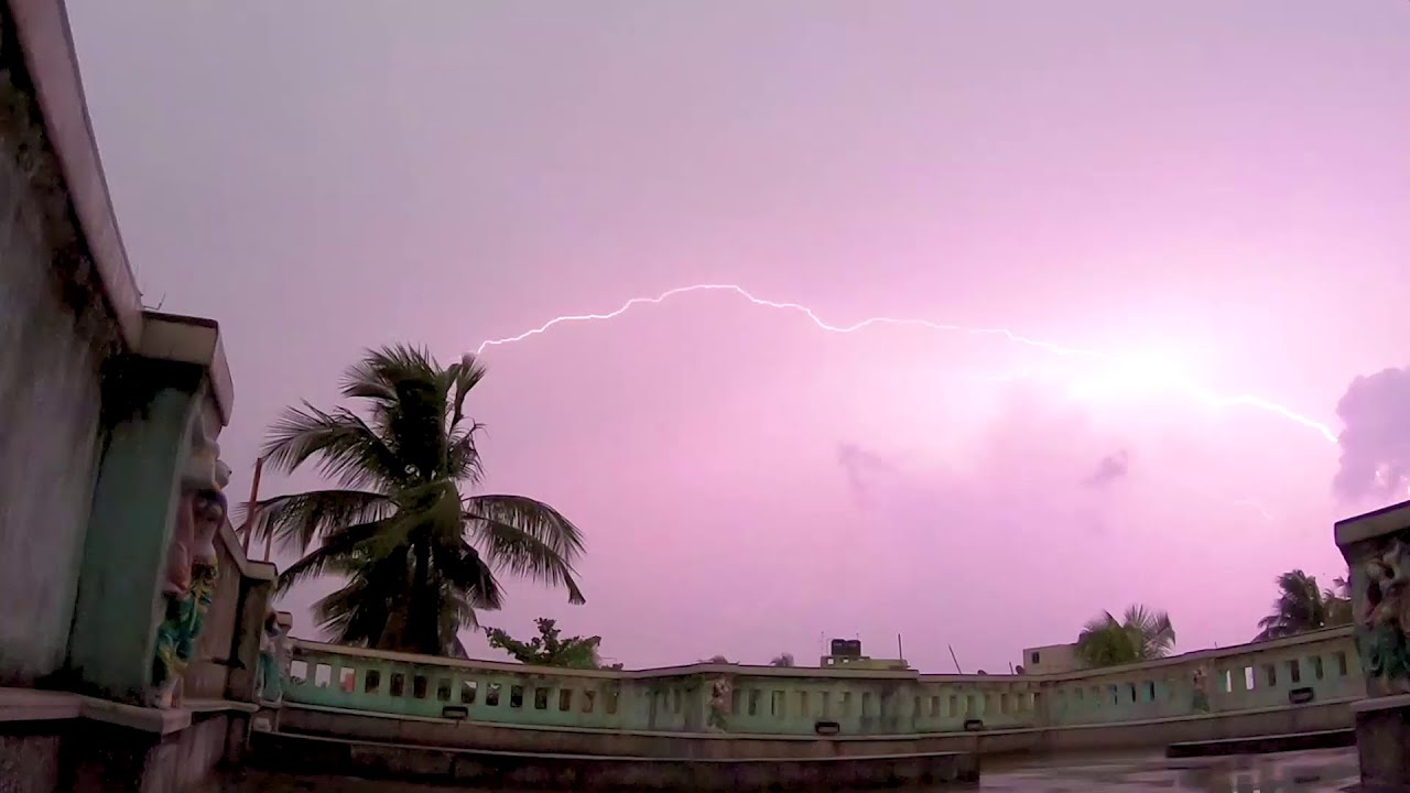 Thunderstorm in Kolkata | Lightning | Cloud Timelapse | Nor'wester | Kalbaishakhi - YouTube