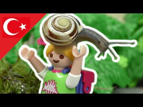 Playmobil Türkçe Salyangoz Hızı - Hauser Ailesi - Çocuk filmi