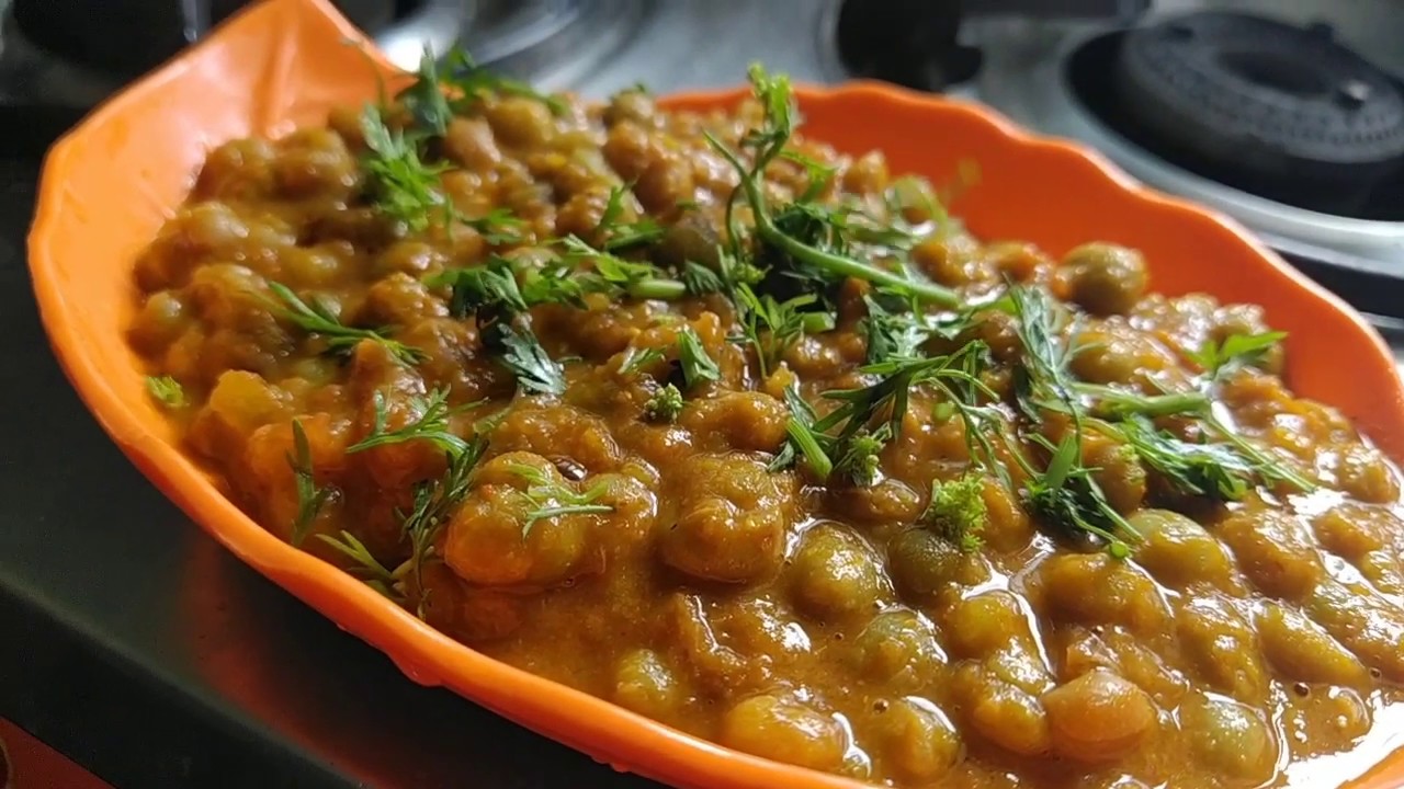 WATANE ki tarkari in Konkani style by sameera dalvi haniya kitchen ...