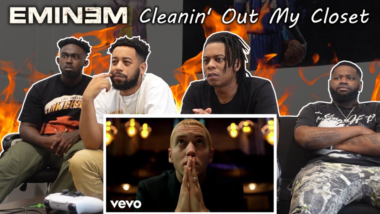 Eminem - Cleanin' Out My Closet (Official Music Video) | REACTION - YouTube