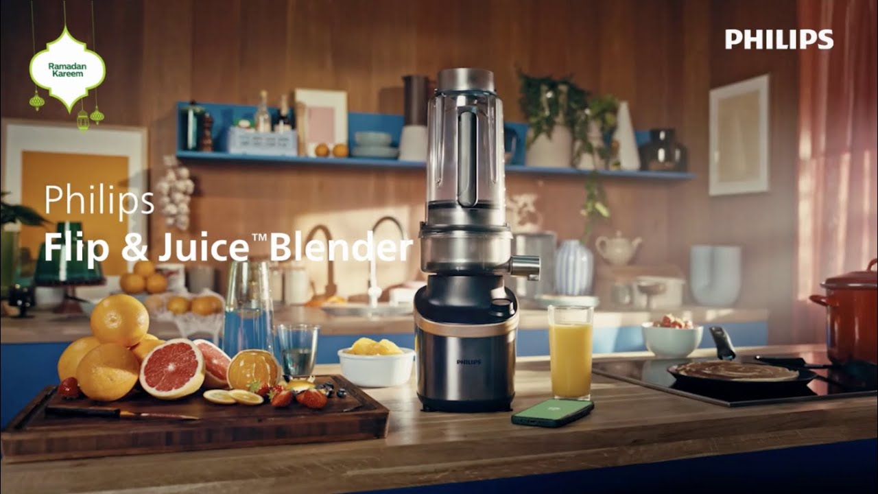 The New Philips Flip & Juice Blender - HR3770/00 - YouTube