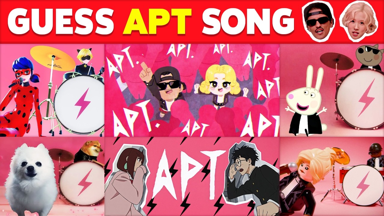 Guess APT. Songs & Variants by Their Voice ~ ROSÉ & Bruno Mars - APT ...