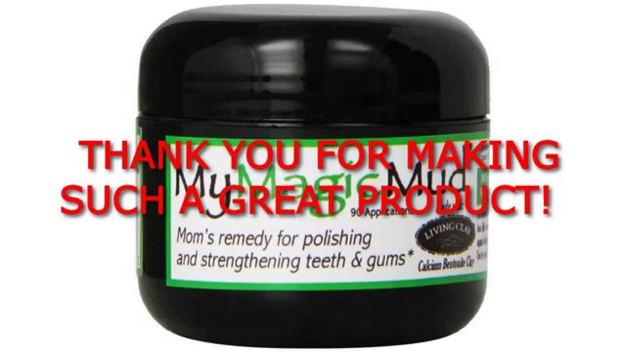 My Magic Mud Review, and how to whiten your teeth - YouTube