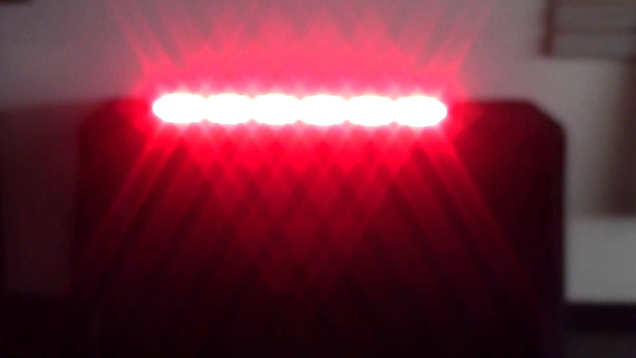 HELLA 6 Head LED Traffic / Warning Light Stick - YouTube