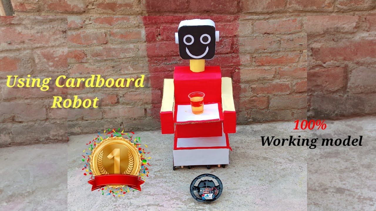 How To Make Homemade Rc Robot Using Cardboard #towerideas #rcrobot # ...