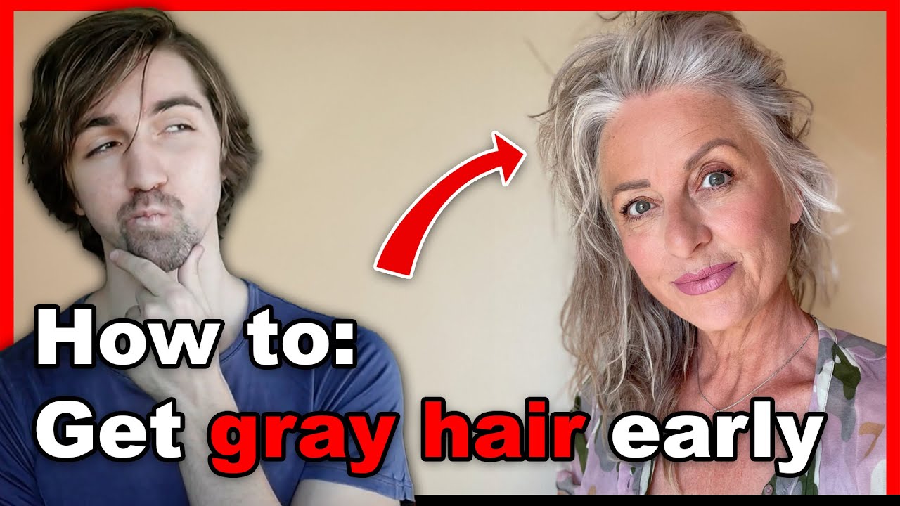 Gail McNeill gets gray hair fast @FiftySister - YouTube
