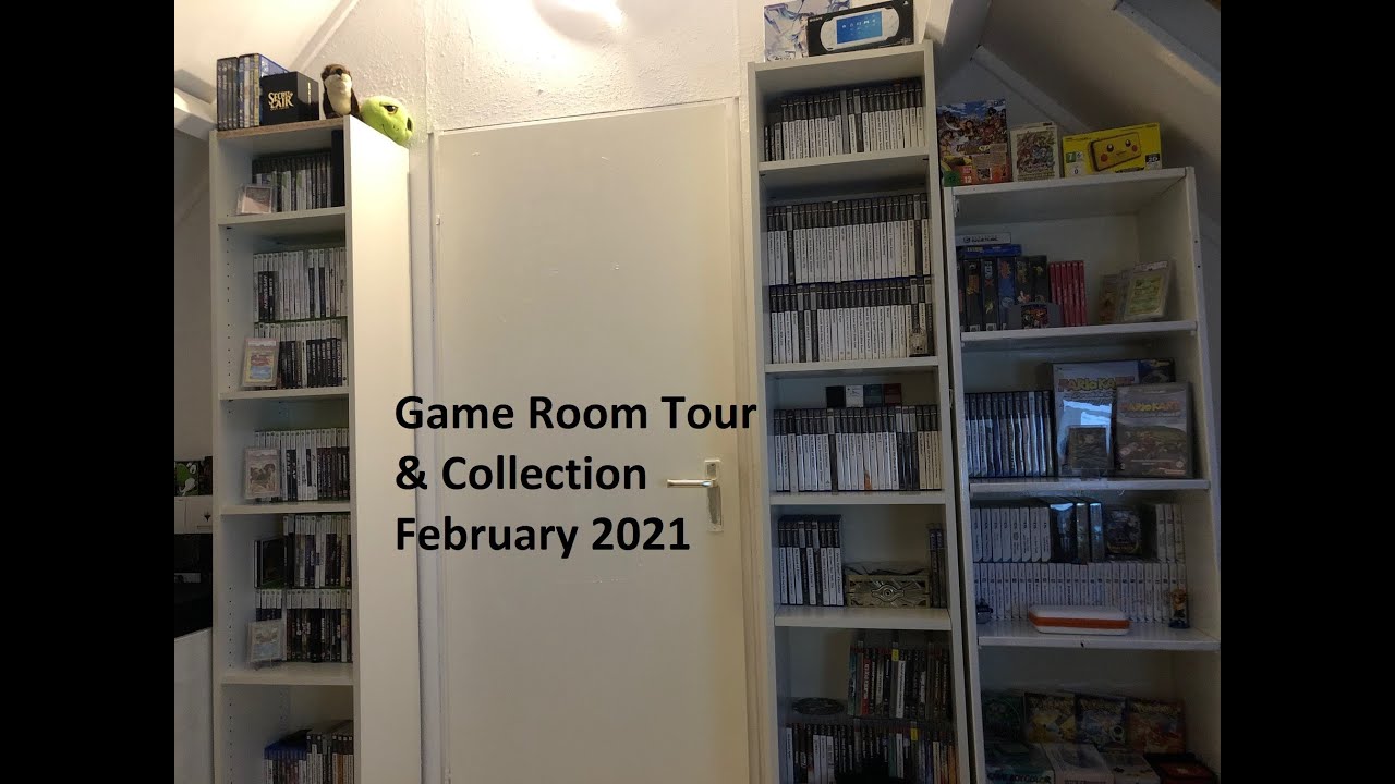 Video Game Room Tour & Collection - February 2021 - YouTube