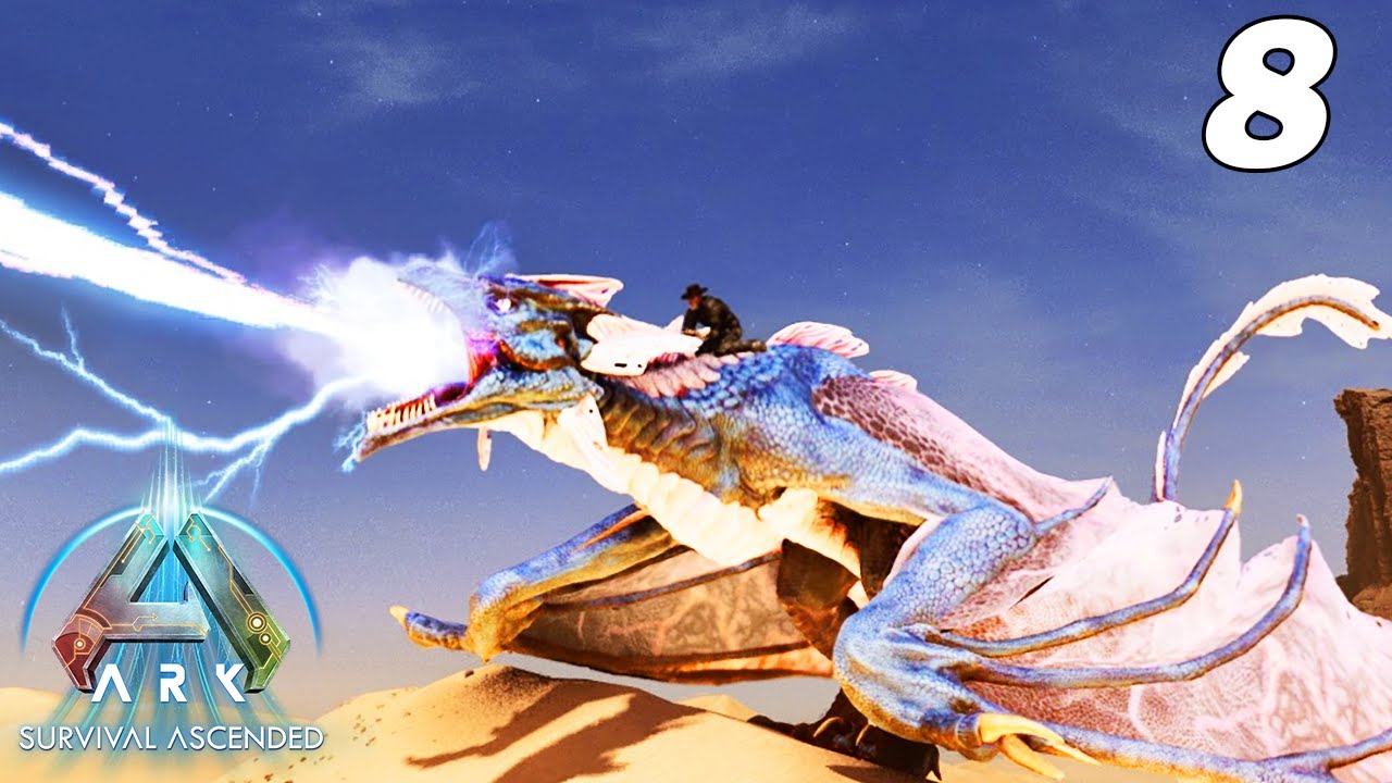 Je capture la Wyverne Electrique ! Ark Ascended SCORCHED EARTH 8 - YouTube