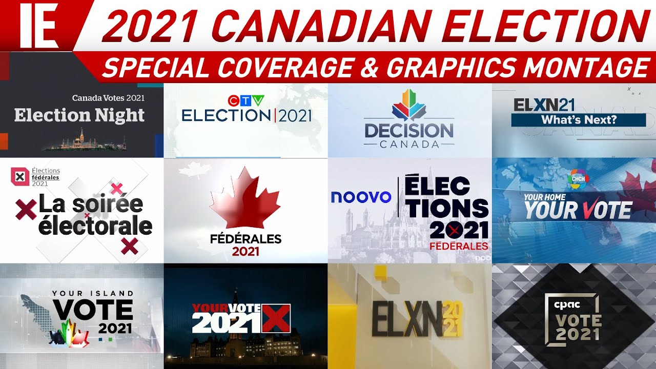 2021 Canadian Federal Election - Television Coverage and Graphics ...