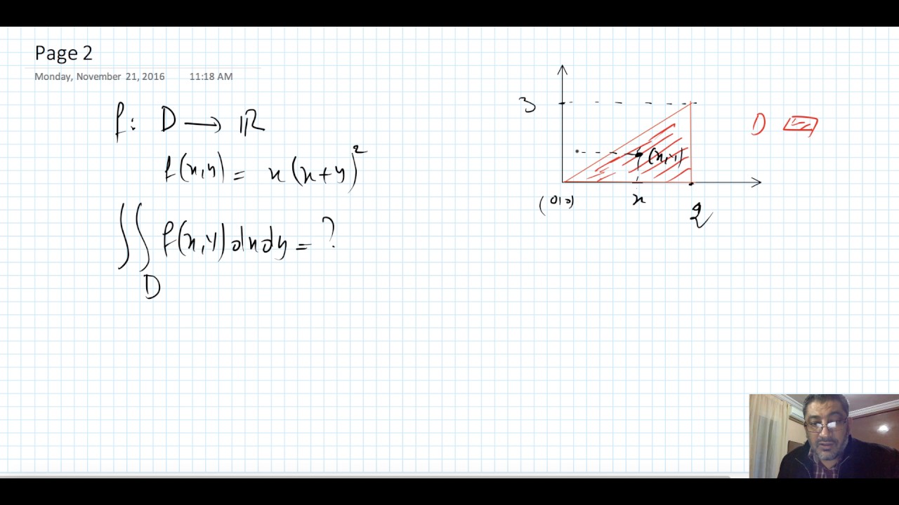 Introduction aux intégrales doubles et triples. Partie 1 - YouTube