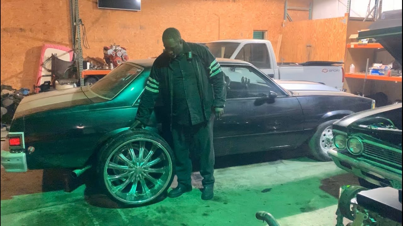 TIME TO PUT 24s ON MY BIG BLOCK MALIBU AND TRY BIG RIM RACING - YouTube