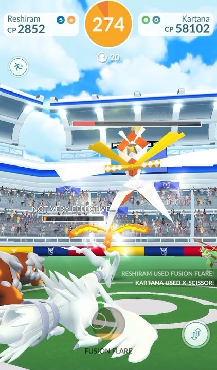 Boosted Kartana Ultra Beast Raid Pokémon GO 2561 CP - YouTube