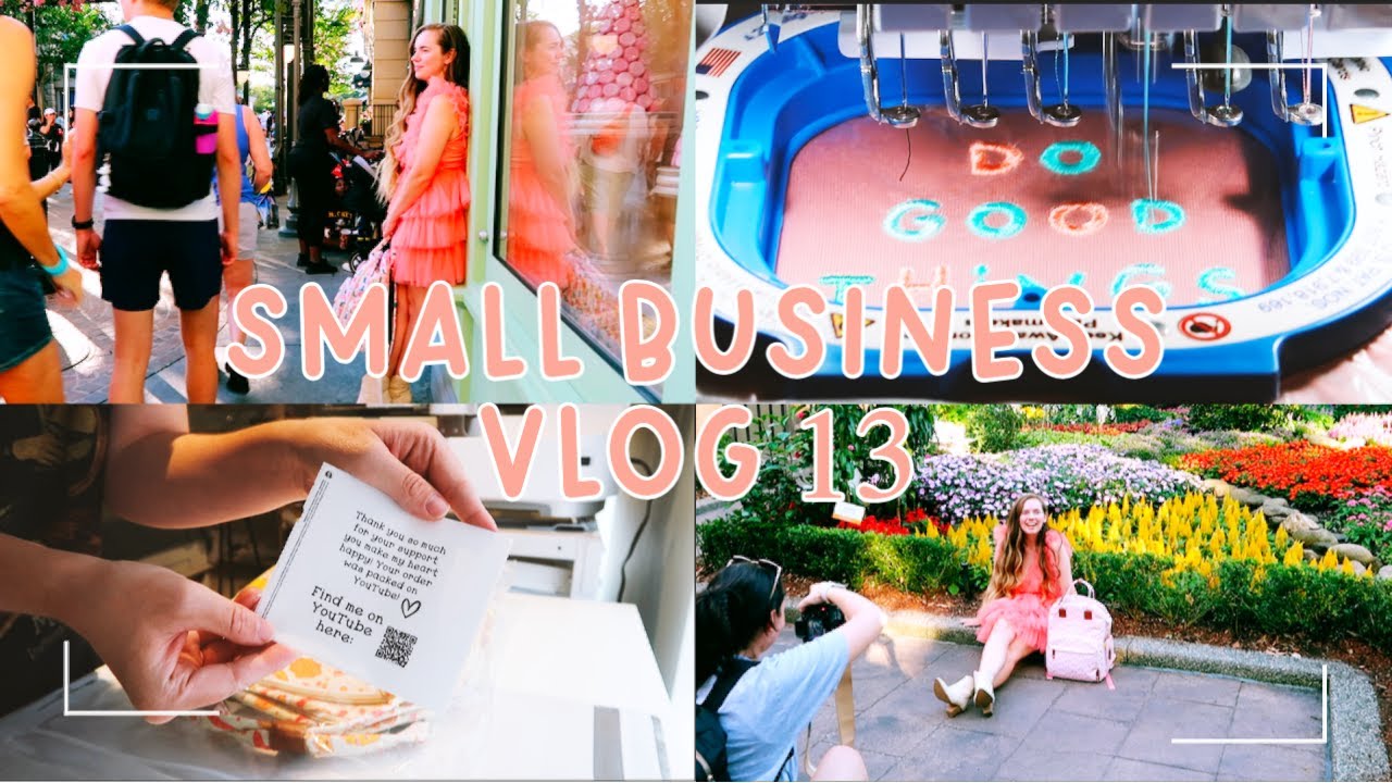 Small Business Owner | Packaging Orders | Machine Embroidery | EPCOT ...