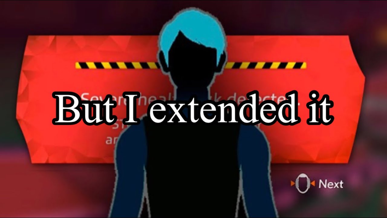 Ring Fit Adventure - Rare Health Warning Message But I Extended It ...