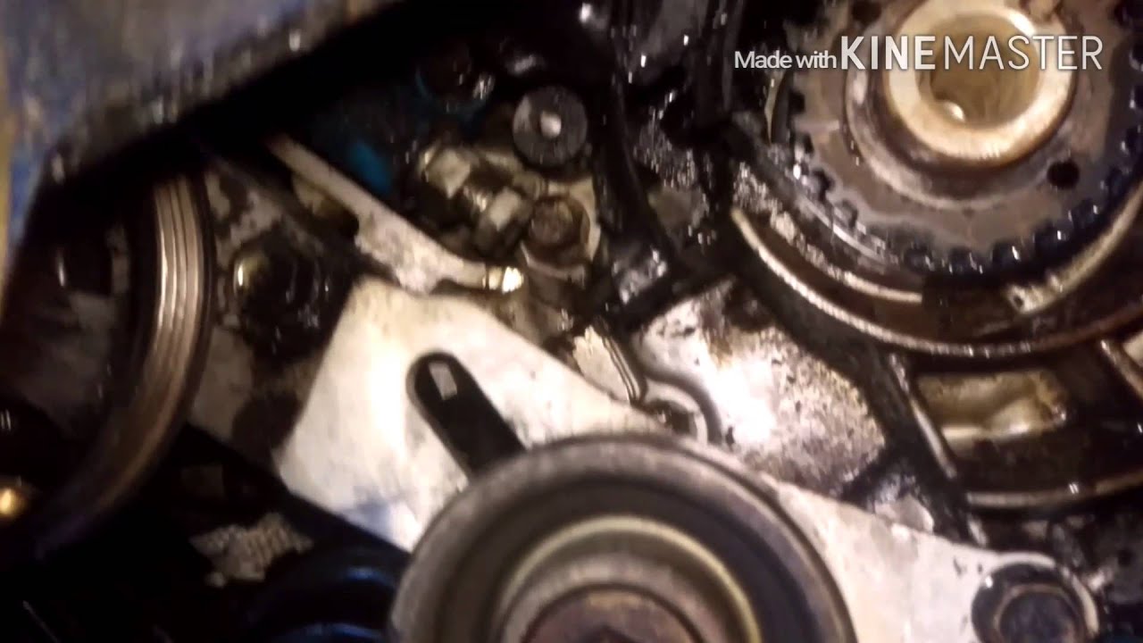 How to: Resetting Timing Belt MX6, 626, probe - YouTube