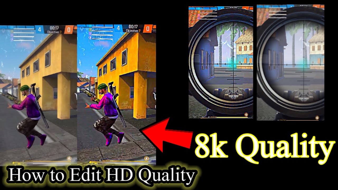 How to edit Free fire Shorts vedio in 8k quality/ upload 4k short vedio ...