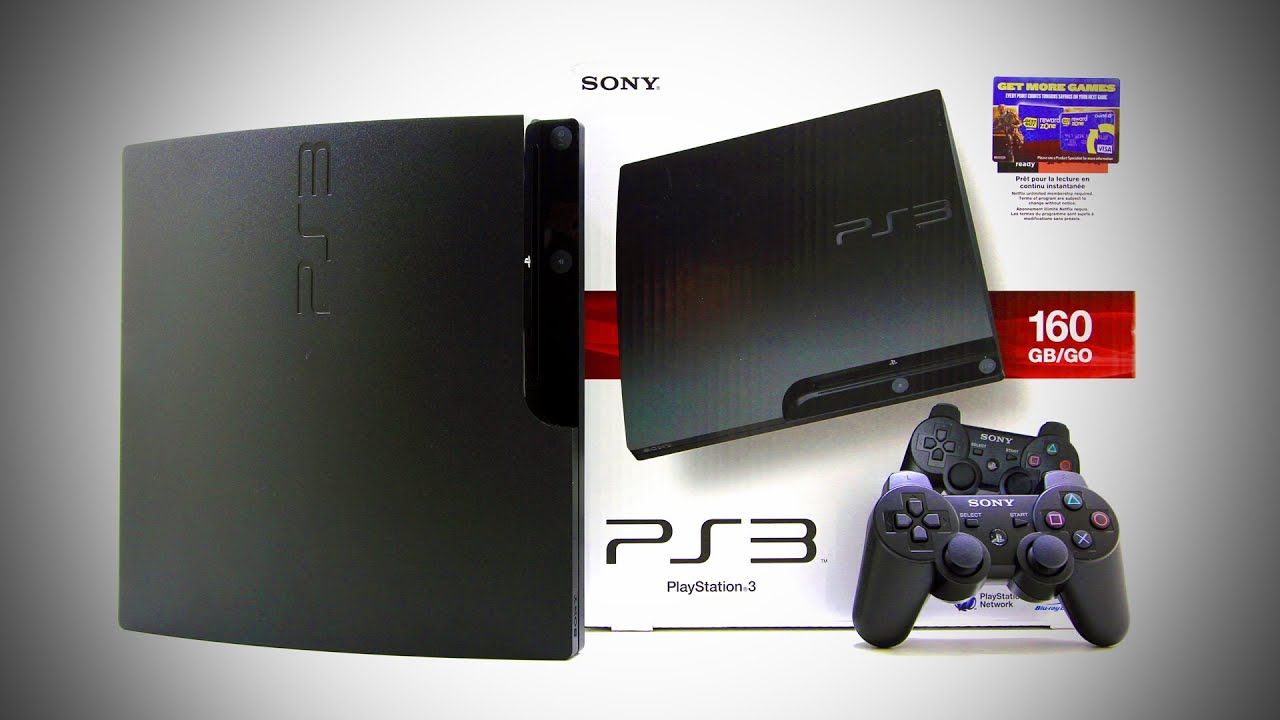 PS3 Slim Unboxing PRICE DROP YouTube