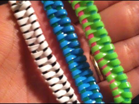 Gimp Zipper Tutorial | Gimp bracelet - YouTube