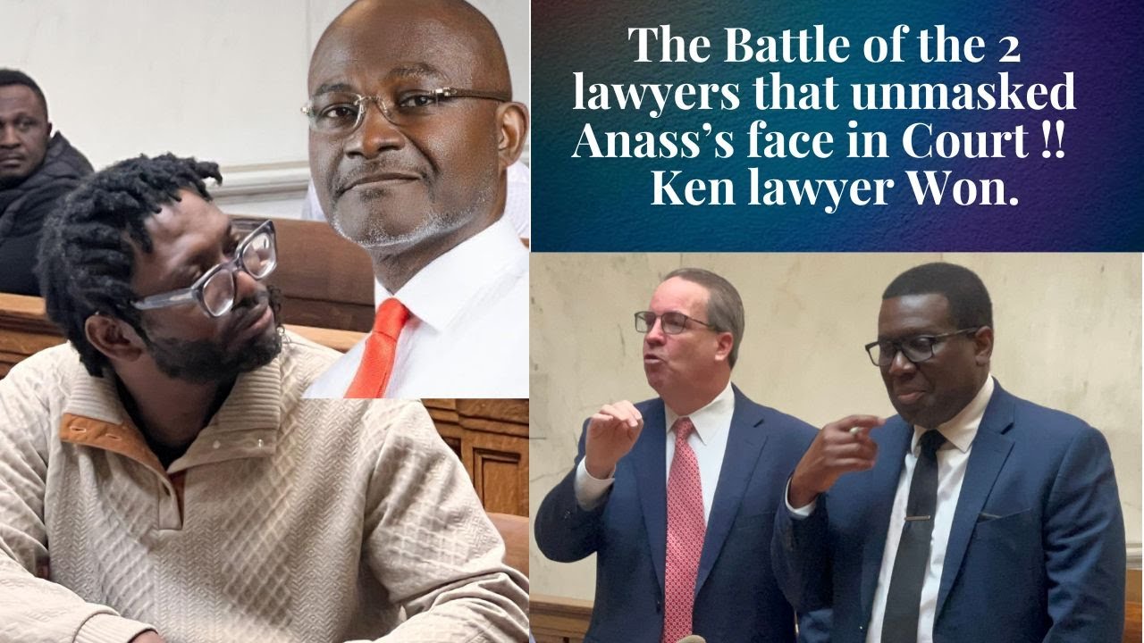 WHY ANASS REMOVED HIS FACE IN COURT...A BATTLE BY THE TWO LAWYERS...BUT ...
