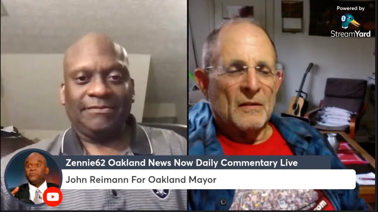Interview: John Reimann for Oakland Mayor - YouTube