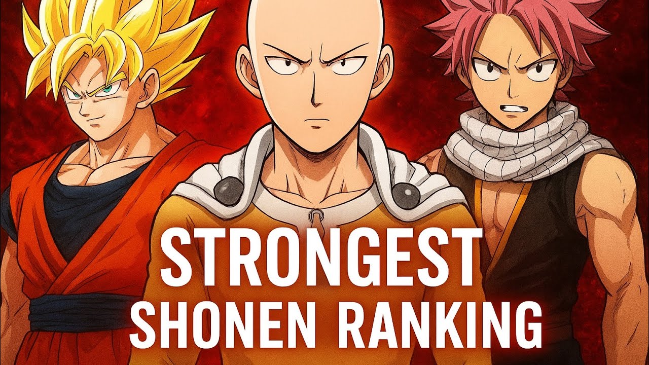 🔥 Strongest Shonen Anime Characters of All Time | Ranked 💯 - YouTube