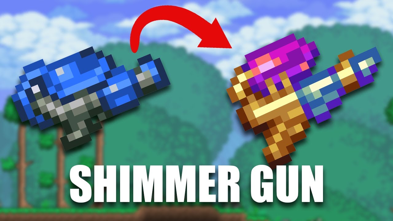 How to Get the Shimmer Gun in Terraria 1.4.5 - YouTube