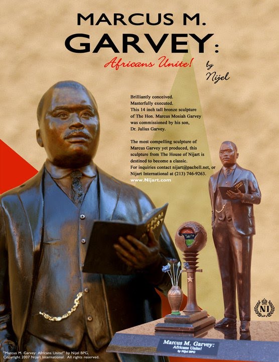 MASTER SCULTOR NIGEL BINNS CREATOR OF GARVEY'S STATUE - YouTube