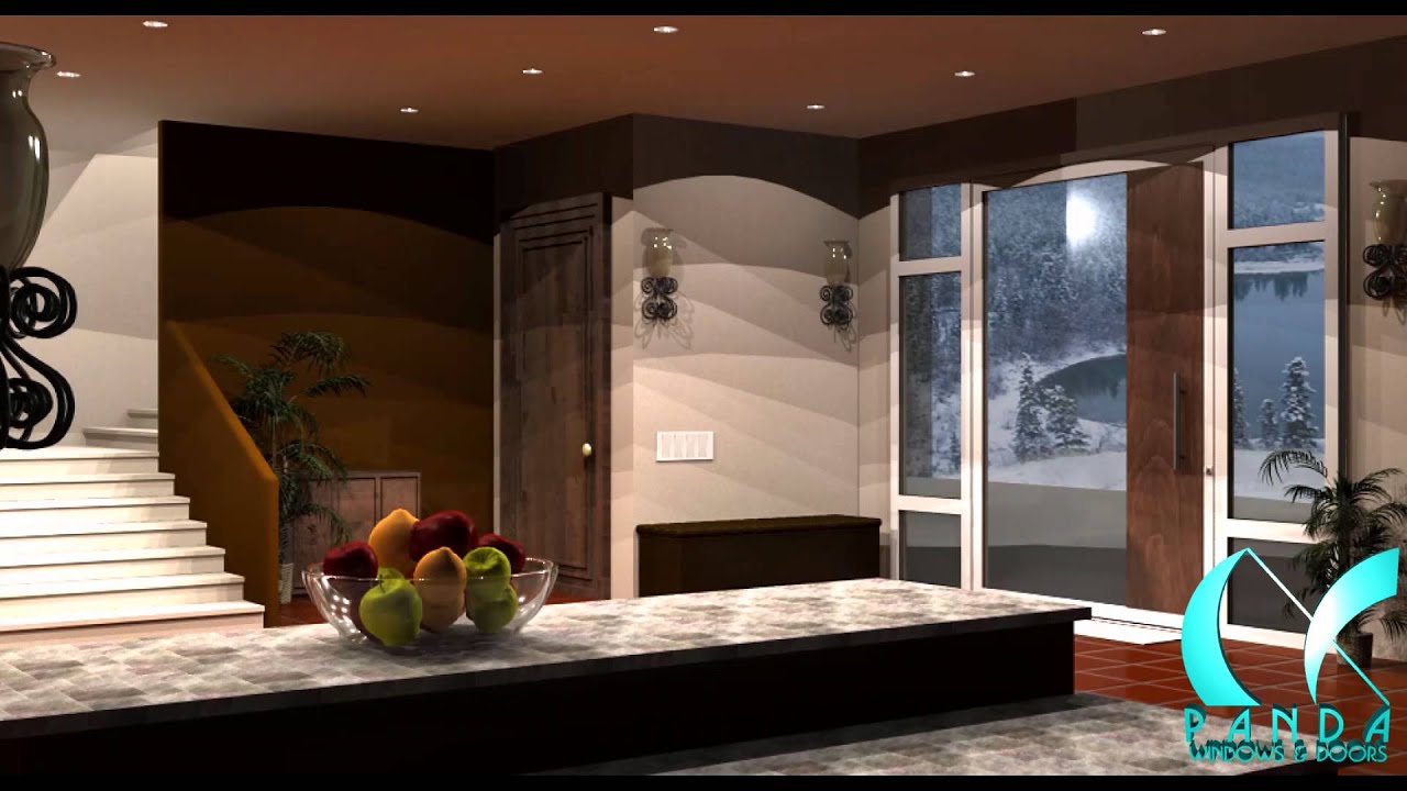 Panda TS.68 Thermally Broken French & Pivot Door - YouTube