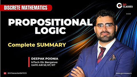 Discrete Mathematics GATE PYQs, Summary Lectures, Revision Playlist - YouTube