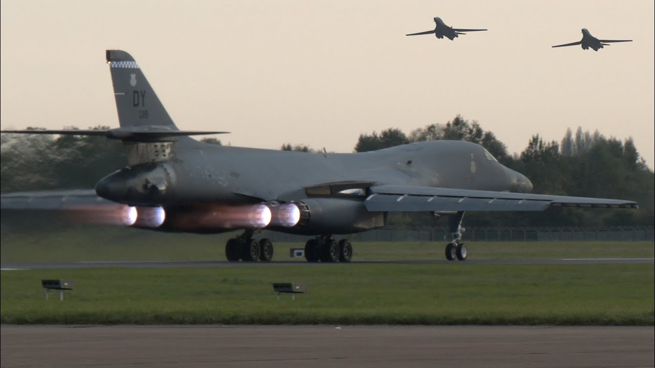 B1 bombers launch for NATO exercises, emergency declared on return 🚨 ...