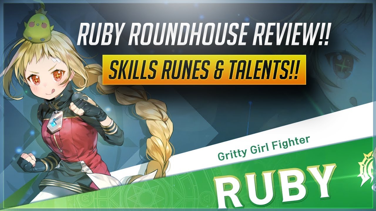 Ruby Roundhouse!! In Depth Hero Review!! Suggested Skills, Runes and ...