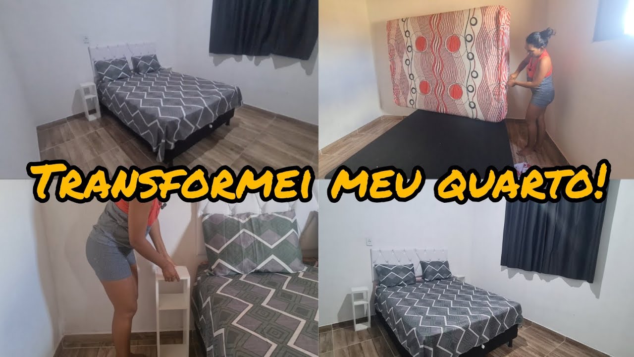 Transformei meu quarto! - YouTube