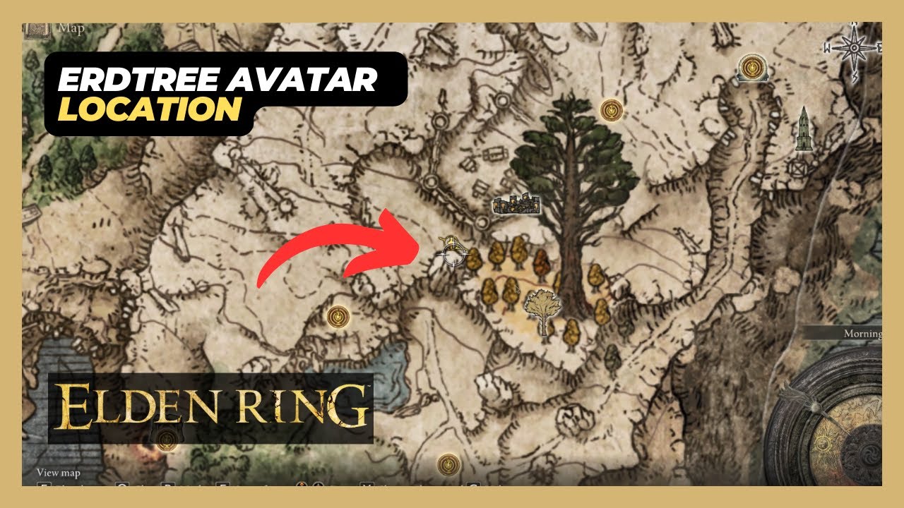 Erdtree Avatar (Liurnia) Boss Location - Elden Ring - YouTube