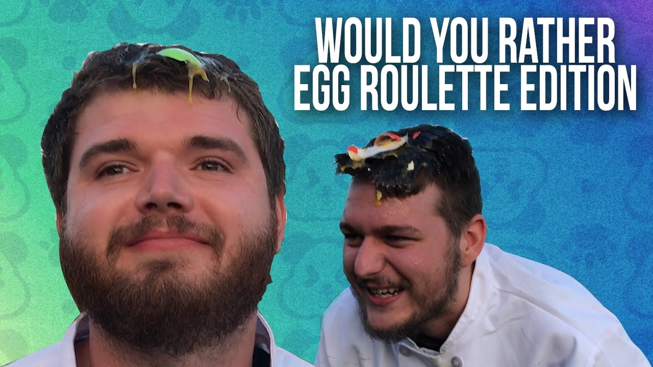 Smashing Eggs in Each Other's Faces! - WOULD YOU RATHER EGG CHALLENGE ...