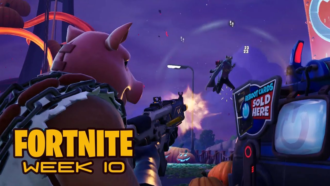 How to Easily Complete Week 10 Quests in Fortnite - YouTube