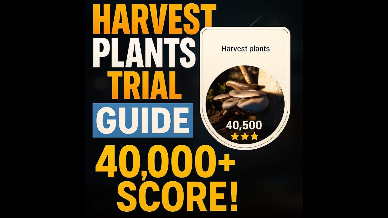 EASY 40k+ Points | Harvest Plant Trial Guide | ARC Raiders - YouTube