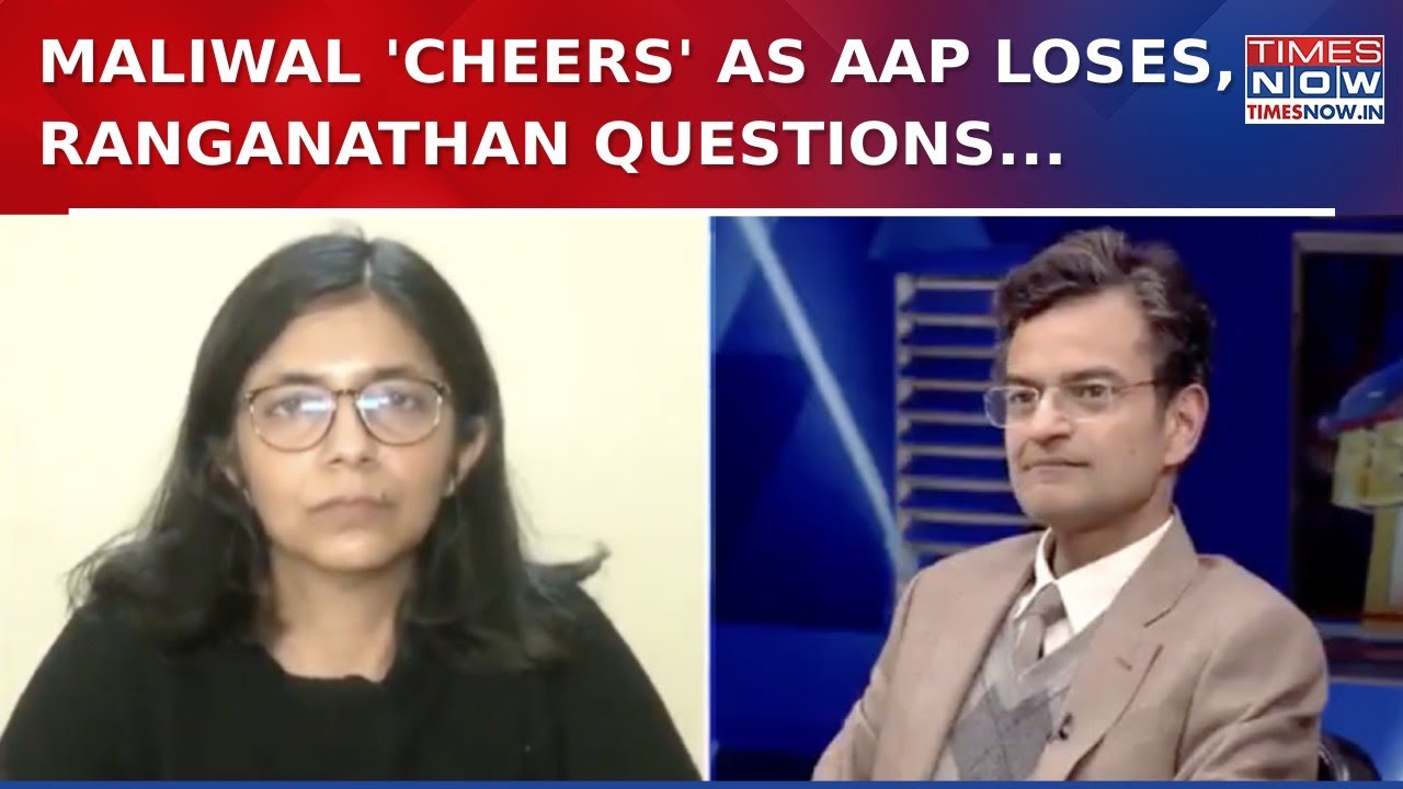 Kejriwal Loses, Maliwal 'Cheers'! Anand Ranganathan Questions Swati's ...