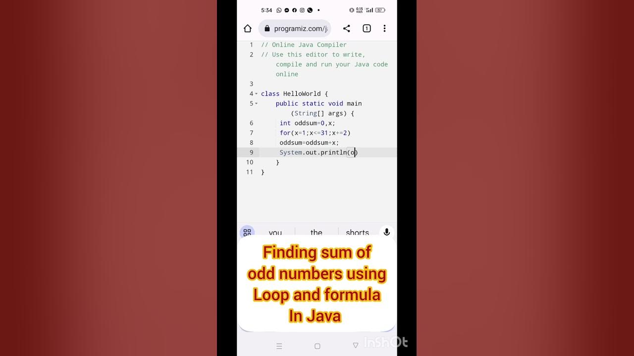 Loop in Java #java #javaprogramming #javascript #trending #youtubeshorts #davkapildev #viral # ...