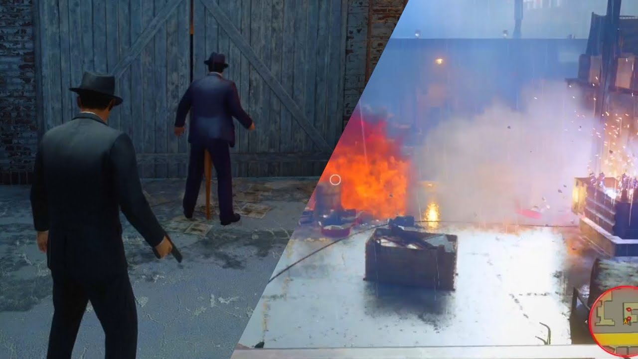 Gas and Electricity Explosion | Mafia 1 Definitive Edition - YouTube