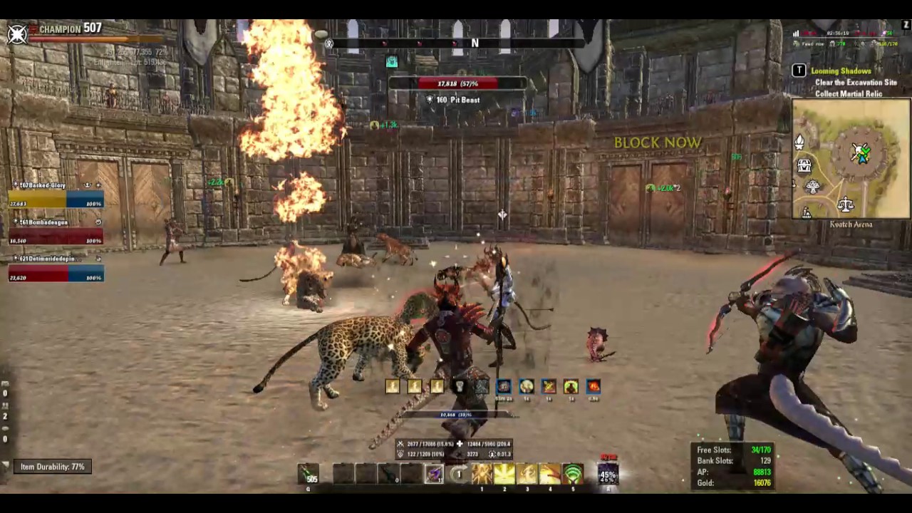 Kvatch Arena Brawl - The Elder Scrolls Online Adventures - YouTube