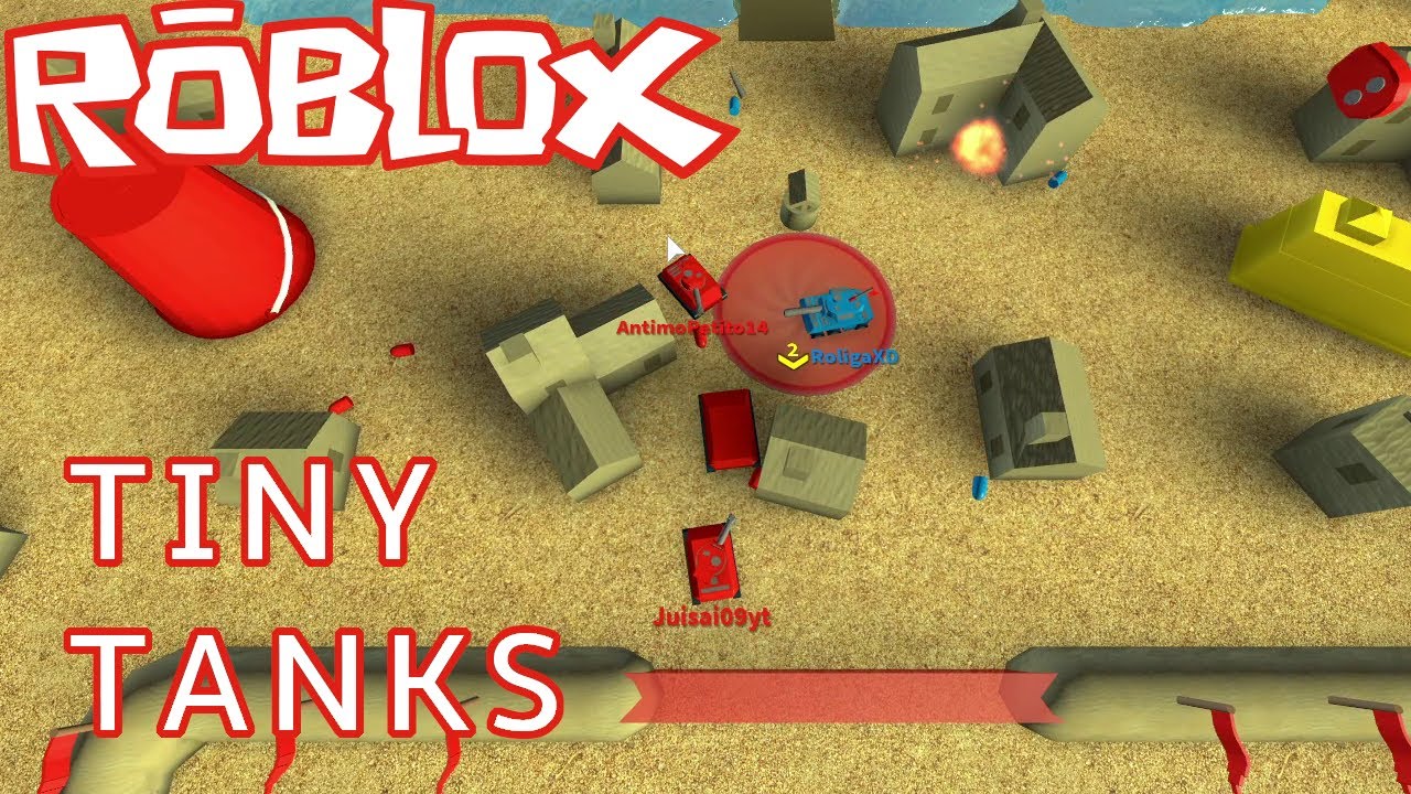 Roblox - Tiny Tanks - YouTube