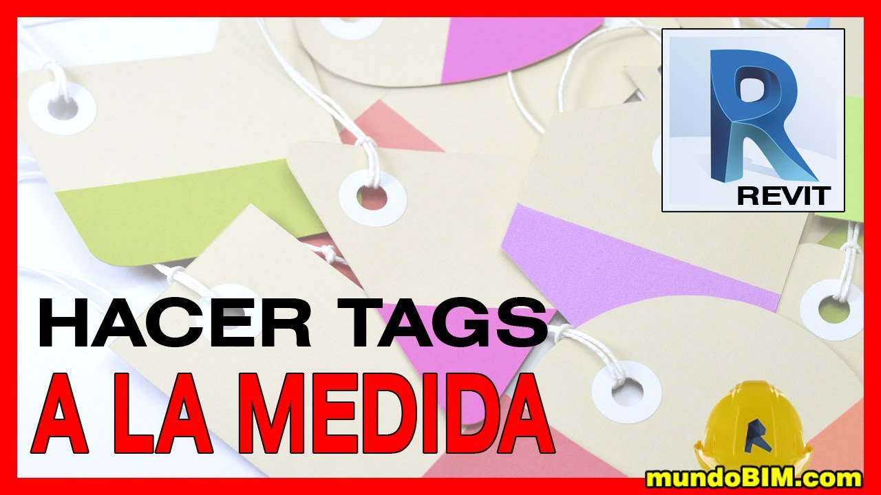 Como cambiar el formato de los tags (etiquetas) en Revit - YouTube