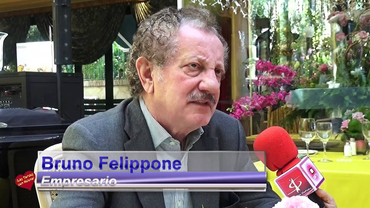 Entrevista de Helena Olaya al empresario Bruno Filippone en Restaurante Da Bruno Sul Mare - YouTube