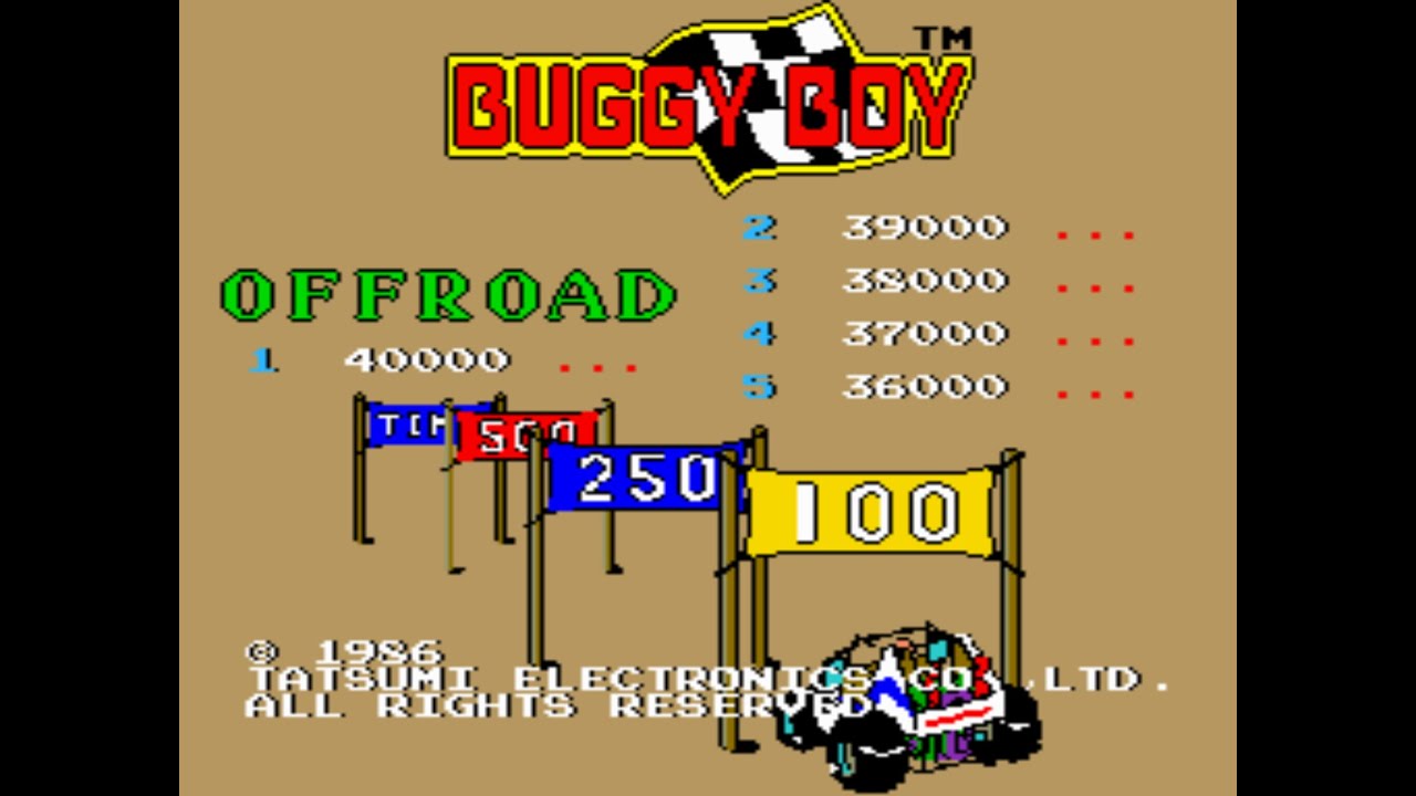 Buggy Boy Junior Review for the Arcade by John Gage - YouTube