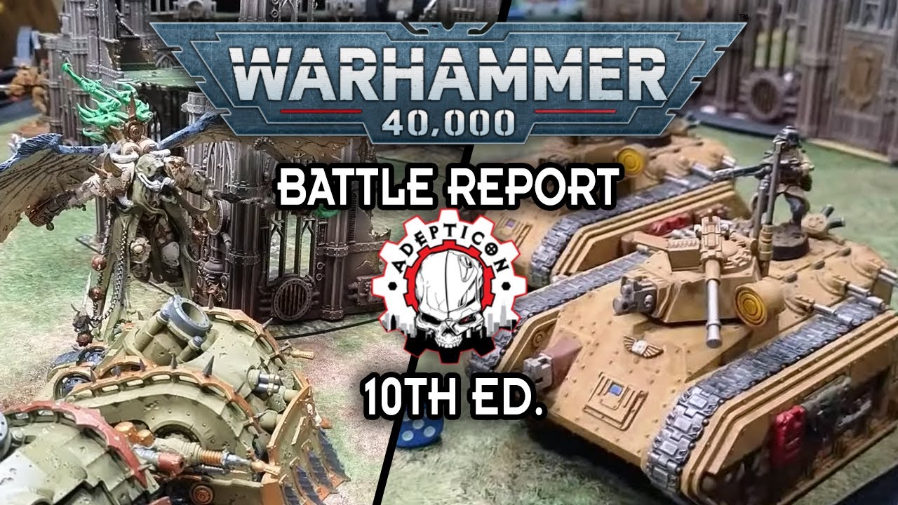 Death Guard Vs Mechanized Guard | Adepticon 10th Edition Battle Report ...